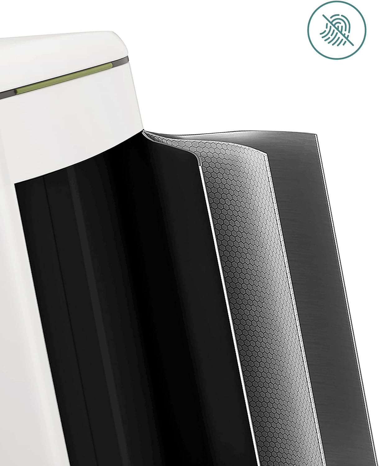 40 liter afvalbak met 2 compartimenten 2 x 20l afval bin metalen pedaal ...