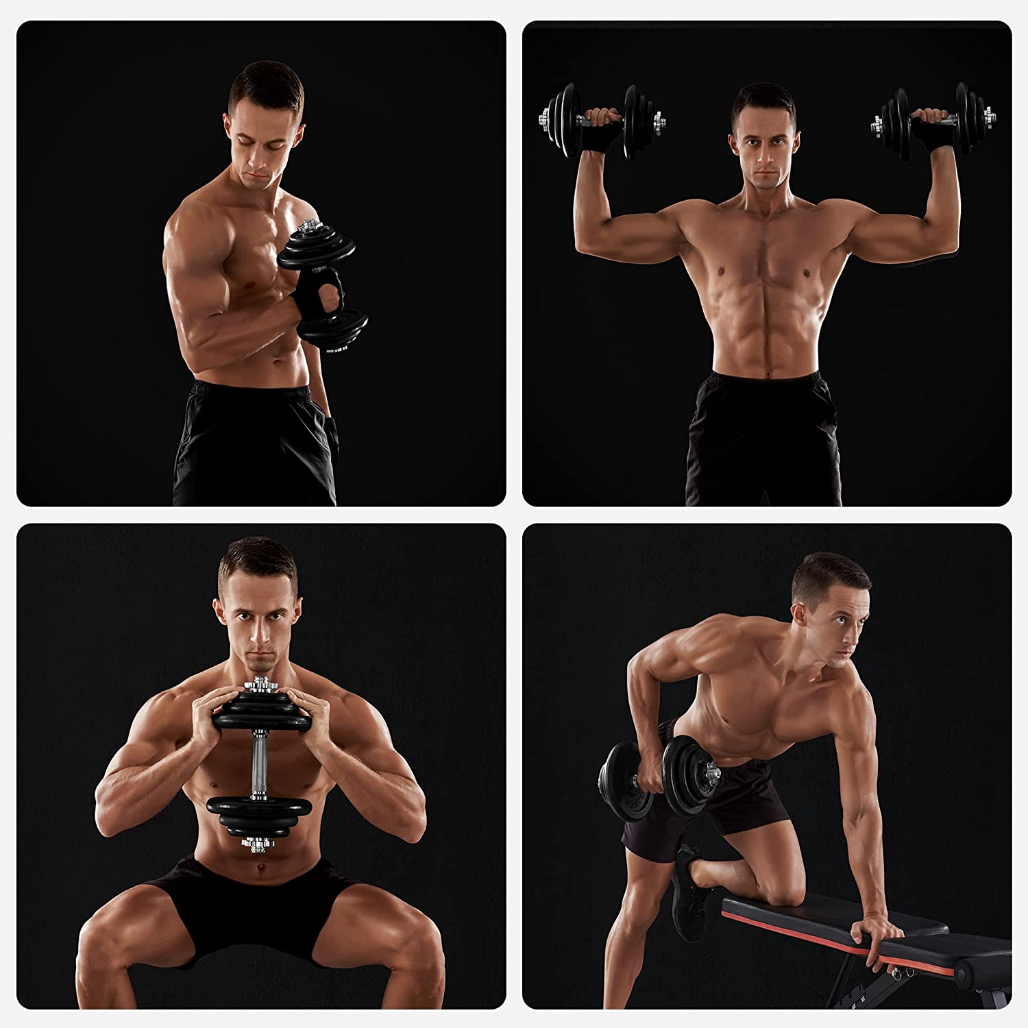 halterset-dumbbells-gietijzeren - SimpleDeal.nl