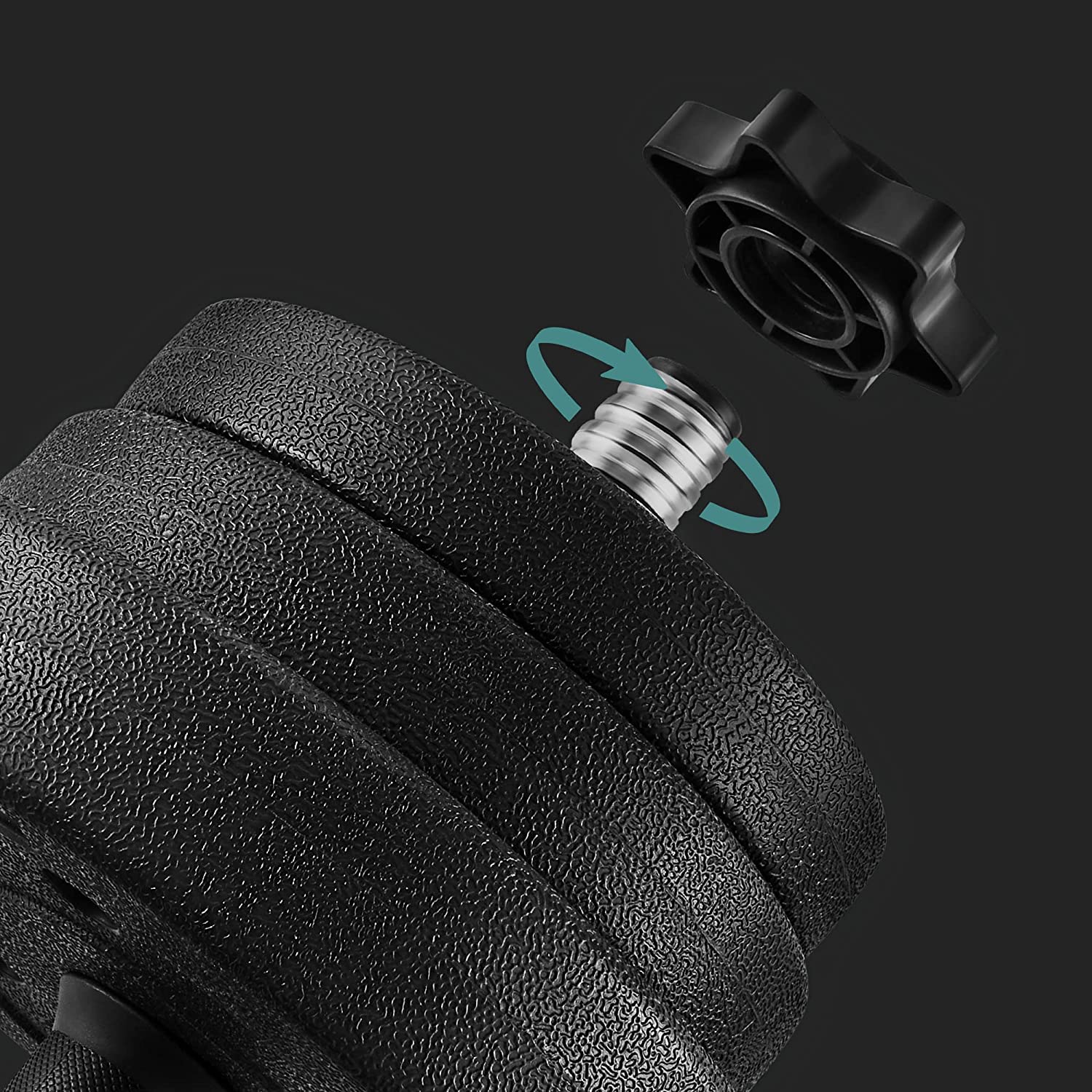 Kunststof Halters, Set Van 2, 20 Kg/30 Kg/40 Kg, Halterstangen Met ...