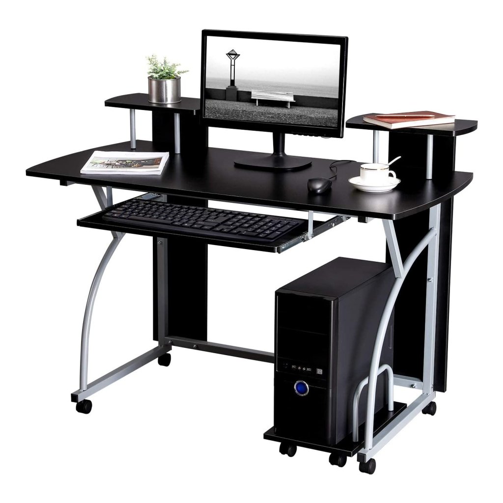 Computerbureau Opklapbaar Bureau Met 8 Haken Werkstation Geen Gereedschap Nodig Industrieel ...