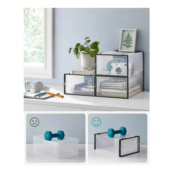 schoendozen-set-van-18-opbergdozen-voor-schoenen - SimpleDeal.nl