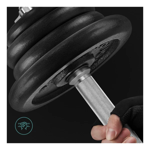 Halterset, dumbbells Gietijzeren Verstelbaar, set van 2, 20 kg/30 kg/40 ...