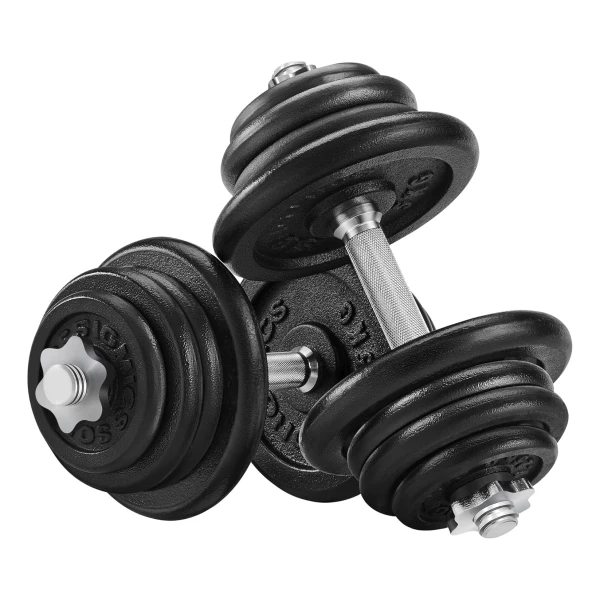 Halterset, dumbbells Gietijzeren Verstelbaar, set van 2, 20 kg/30 kg/40 ...