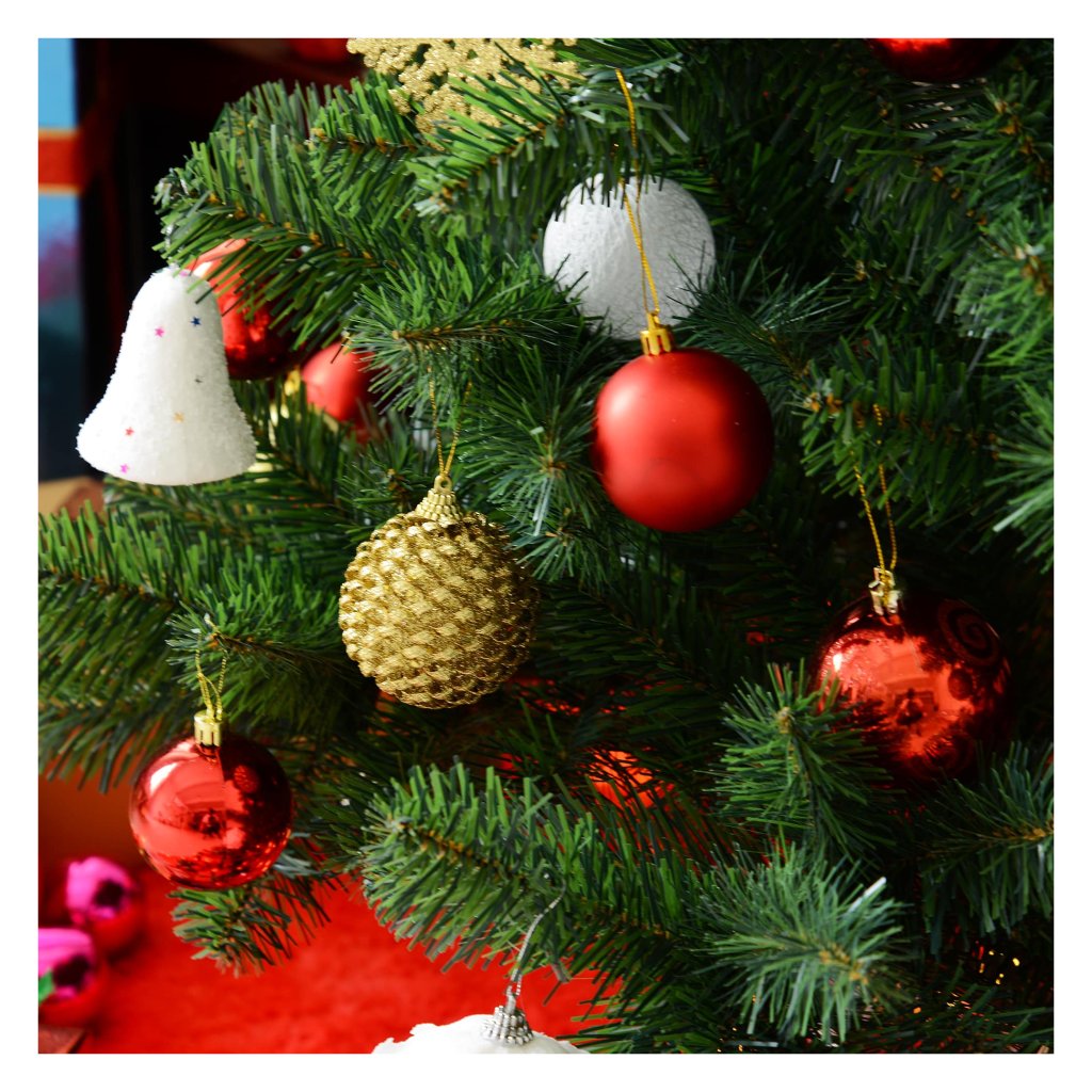 Zaza Home Christmas Tree Fir Tree met metalen standaard 631 puntig ...