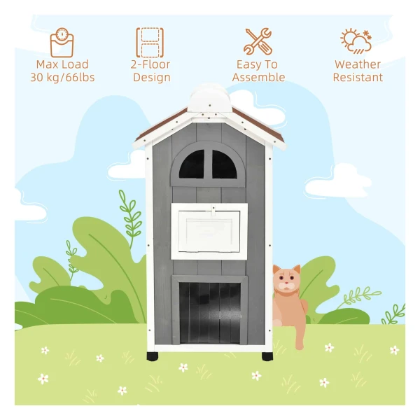 Catal House voor kattenbed of kattentoilet, kattenkast, kattenbak ...