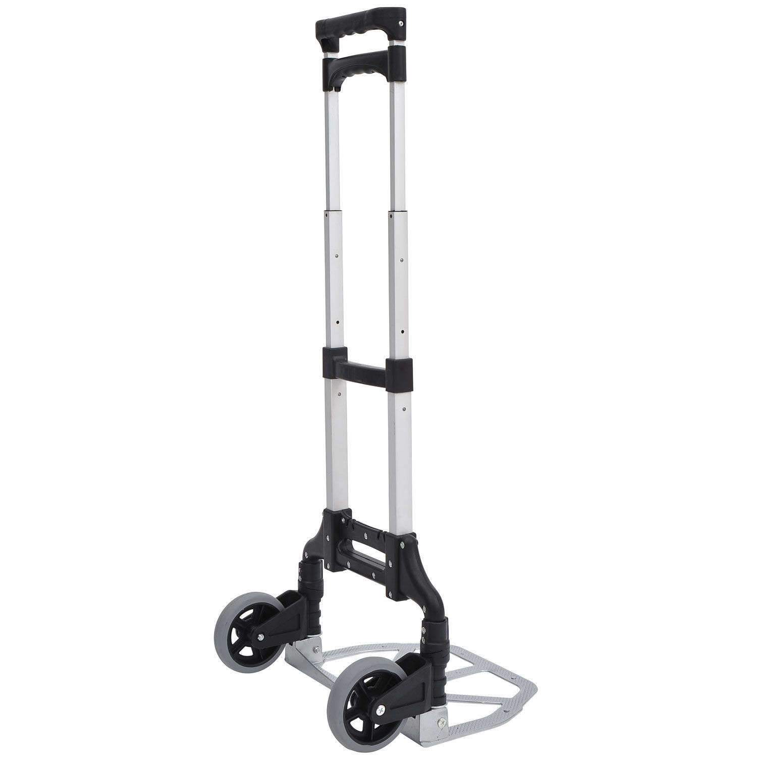 Transportkar - Opvouwbaar - Aluminium - Grijs - SimpleDeal.nl