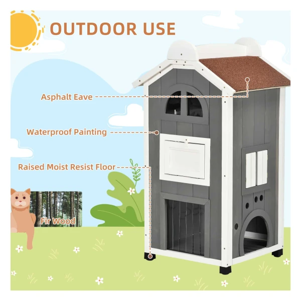 Catal House voor kattenbed of kattentoilet, kattenkast, kattenbak ...