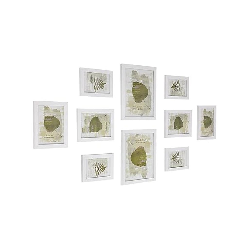 Fotoframes set van 10 fotolijsten - 2 stuks 20 x 25 cm, 4 stuks 13 x 18 ...
