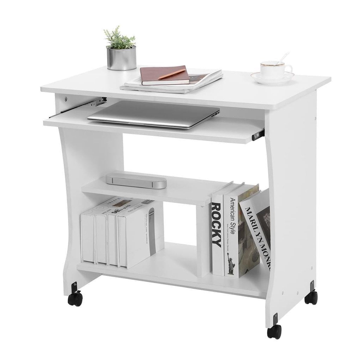 ZAZA Home Computer Tafel - Computer Bureau - Verrijdbaar Bureau ...