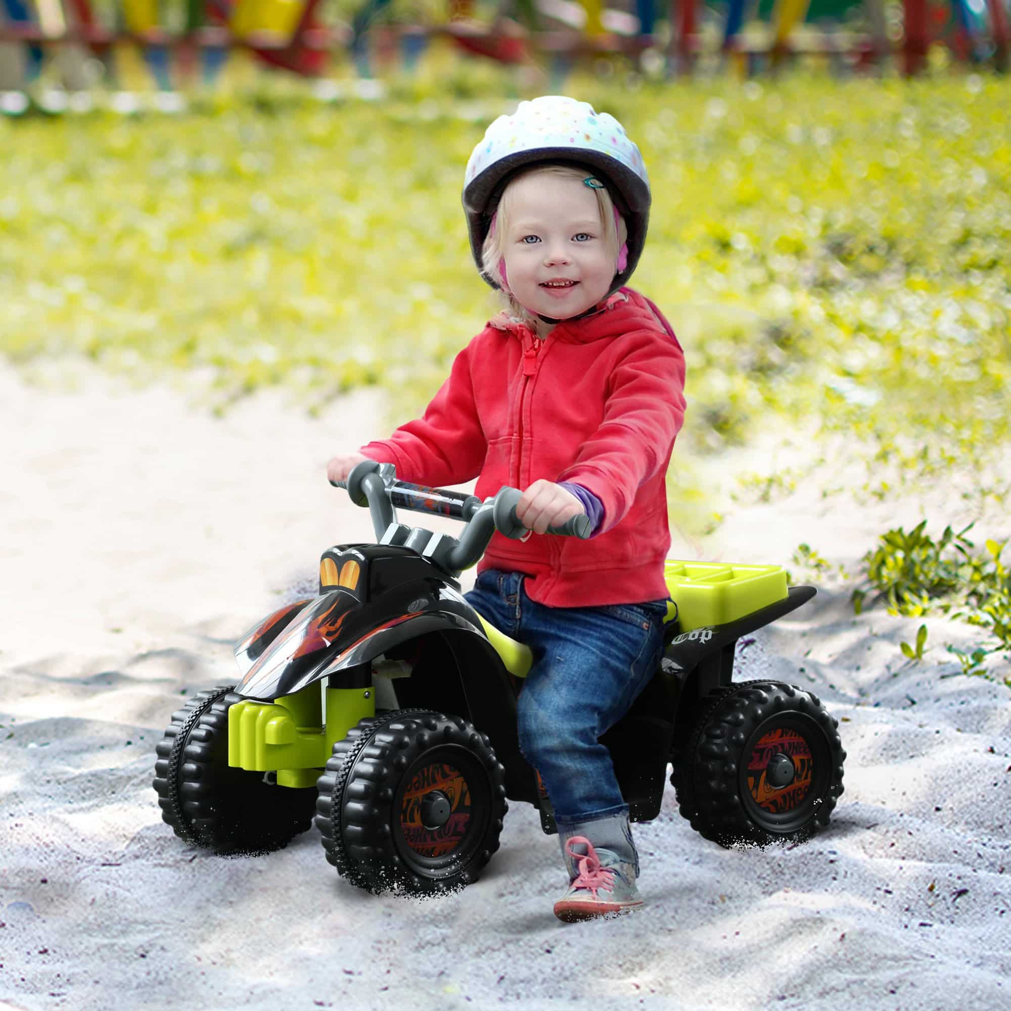 Elektrische Kinderquad - Geel-Zwart kleur en veilig voor kinderen ...